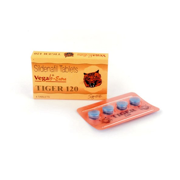 Tiger 120 Mg 4 Tablet En İyi Kaldırıcı Hap - Cinsel Eczanem